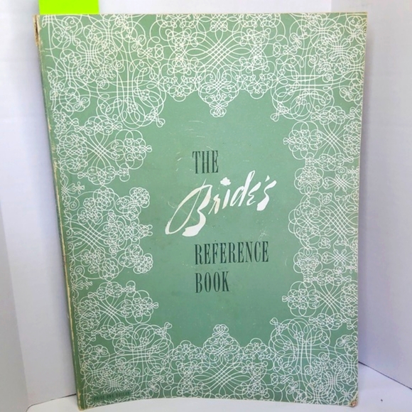 1948 THE bride's reference book | Design | 948 Forth Edition The Brides ...